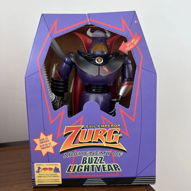 TOY STORY ZURG Talking Figure Large New. Evil emperor zurg deluxe ...