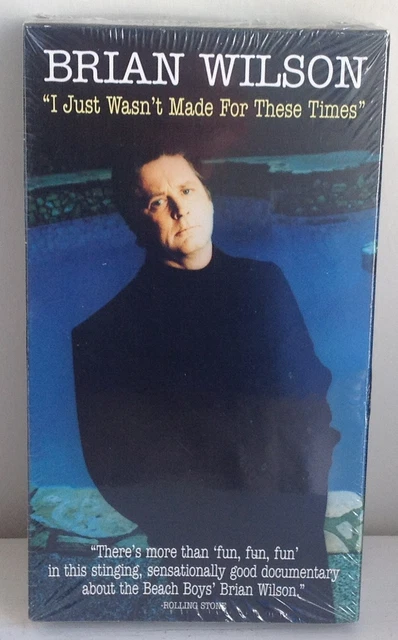 BRIAN WILSON: I Just Wasn't Made for These Times (VHS,1996) - NEW ...
