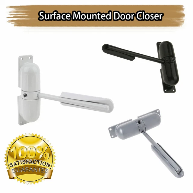 SURFACE MOUNTED DOOR Closer Spring Loaded Adjustable Automatic Fire ...