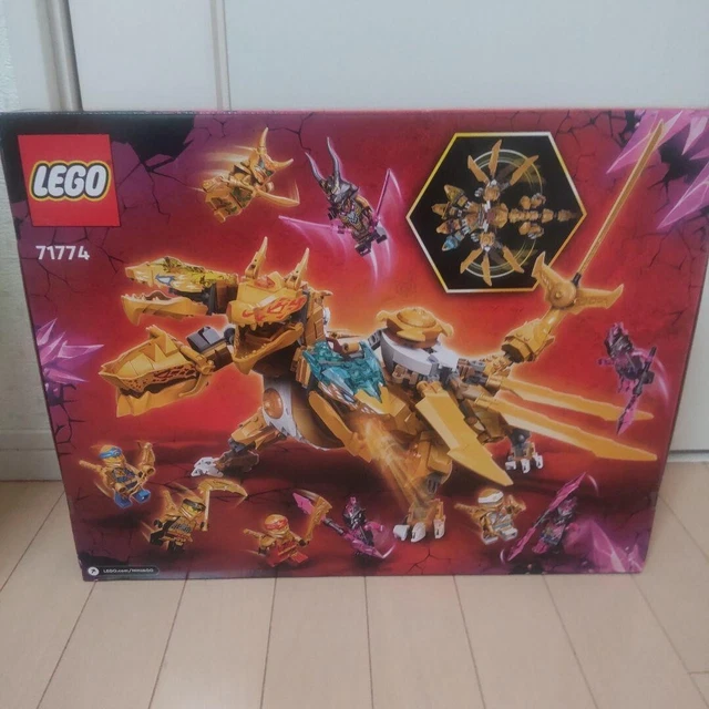 LEGO 71774 LLOYD'S Golden Ultra Dragon NINJAGO CRYSTALIZED 2022 JAPAN £ ...
