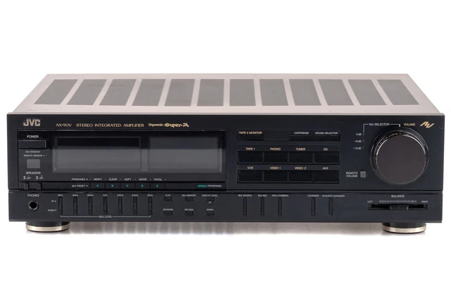 JVC AX-90V AMPLIFIER / Integrated Equalizer / Maintained 1 Year ...