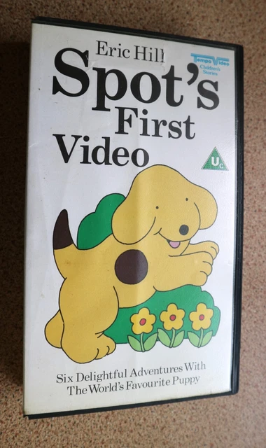 ERIC HILL SPOT'S First Video PAL VHS Tempo MSD Video Cat No. V9150 £3. ...