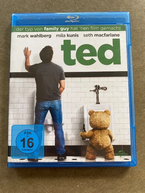 TED BLU-RAY KOMÖDIE Mark Wahlberg Mila Kunis Seth MacFarlane FSK 16 EUR ...