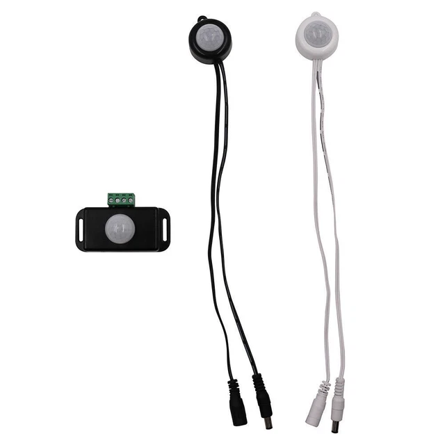 INLINE PIR INFRARED Motion Sensor Switch DC USB Motion Detector for LED ...