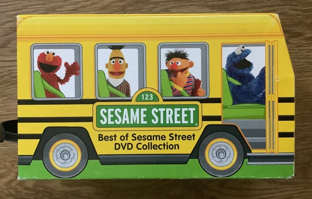 BEST OF SESAME Street Collection 7 DVD Set Yellow School Bus RARE! $29. ...
