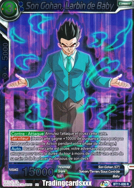 DRAGON BALL SUPER - Son Gohan, Larbin de Baby : R BT11-035 EUR 2,50 - PicClick FR