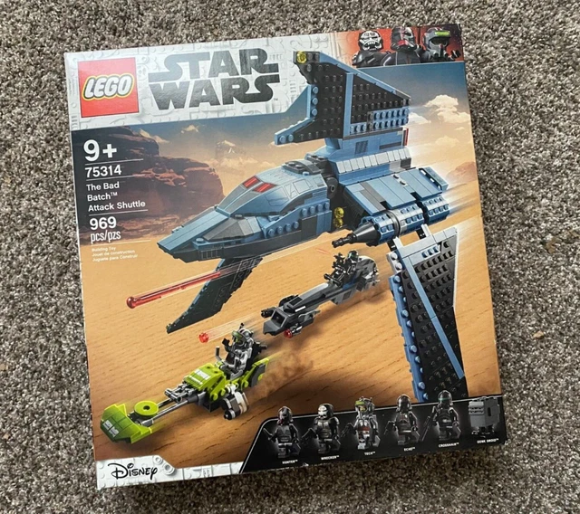 LEGO STAR WARS The Bad Batch Attack Shuttle 75314 retraité flambant ...