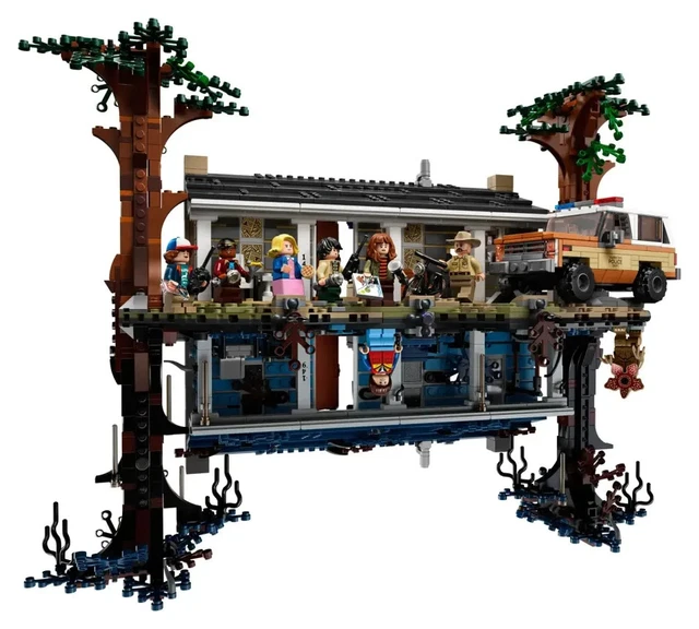 DIY - THE Upside Down (75810) Diorama scene model MOC Building kit £95. ...