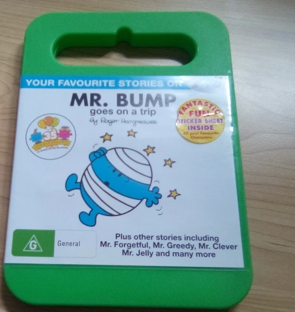 ROGER HARGREAVES MR. BUMP Dvd Roger Hargreaves MR MEN Tv Show DVD £5.51 ...