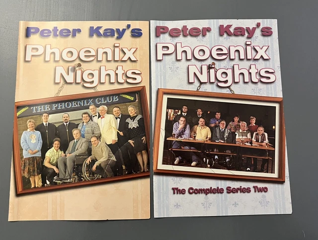 PHOENIX NIGHTS: COMPLETE Series 1 and 2 DVD Peter Kay Ch4 VGC with ...