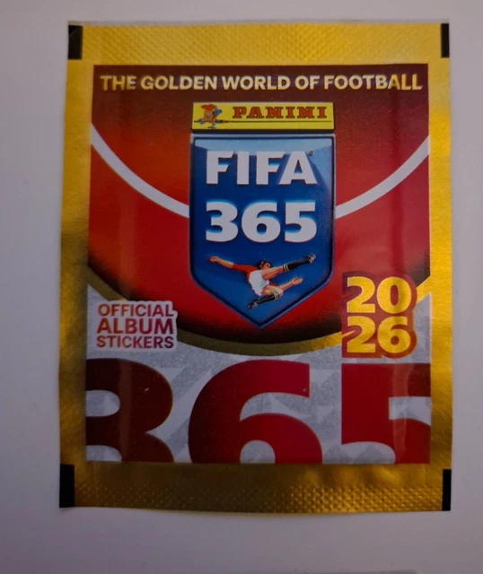 10 FIFA 365 Panini Adrenalyn 2026 Trading Card Packs Each Pack Has 10 ...