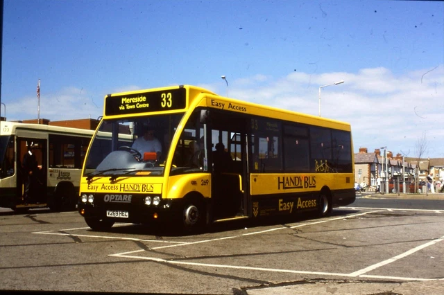 35MM ORIGINAL COLOUR Bus Slide Blackpool Optare Solo V269HEC £2.99 ...
