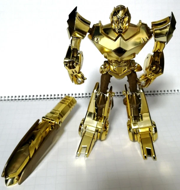 TRANSFORMERS ANIMATED OPTIMUS Prime Gold Version lucky draw Exclusive ...