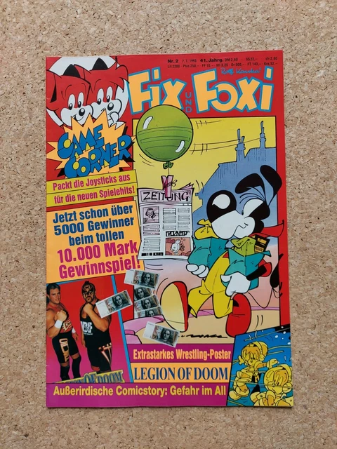 GEVACUR COMIC - Fix und Foxi 2 - 41.Jahrg / Top Zustand / Z1 / ohne ...