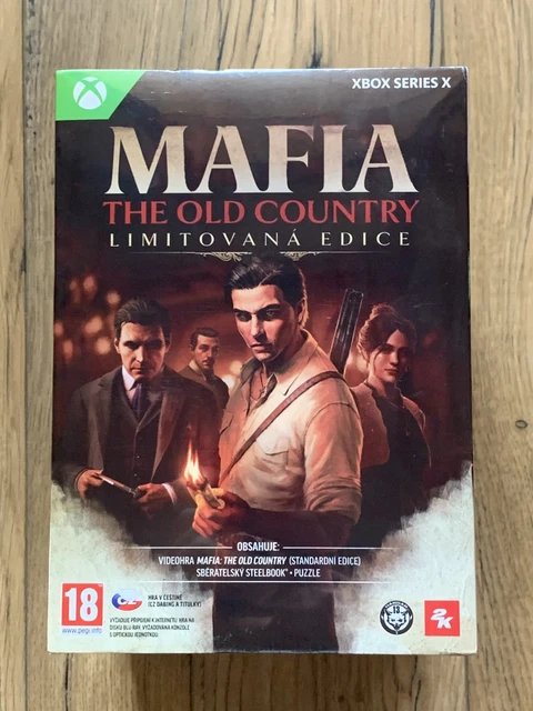 MAFIA THE OLD Country Launch Limited Edition Xbox Series X NEW SEALED ...