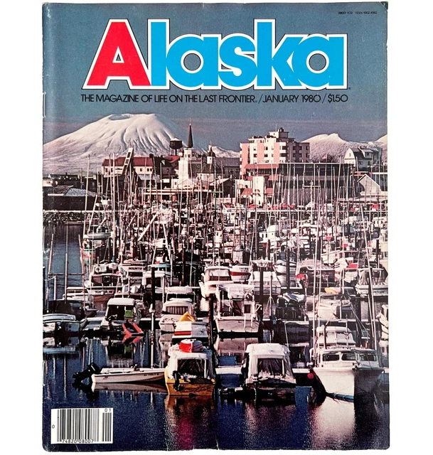 ALASKA MAGAZINE OF Life On The Last Frontier January 1980 Vintage LGMAG ...