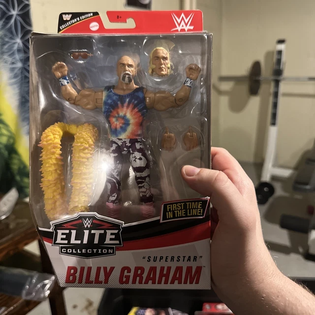 SUPERSTAR BILLY GRAHAM Action Figure WWE Elite Series Collection Brand ...