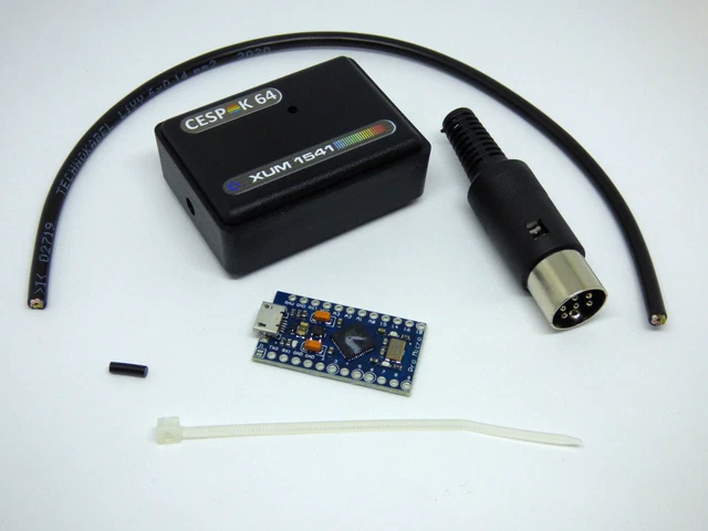 DIY KIT XUM1541 PC, Mac USB To Commodore Drive 1541-1571-1581 Data ...