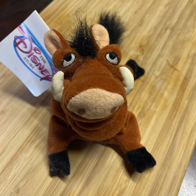 THE DISNEY STORE Lion King PUMBA Mini Bean Bag Plush Toy 8" NWT $0.99 ...