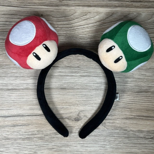 UNIVERSAL STUDIOS HOLLYWOOD Super Nintendo World Mushroom Ears Headband ...