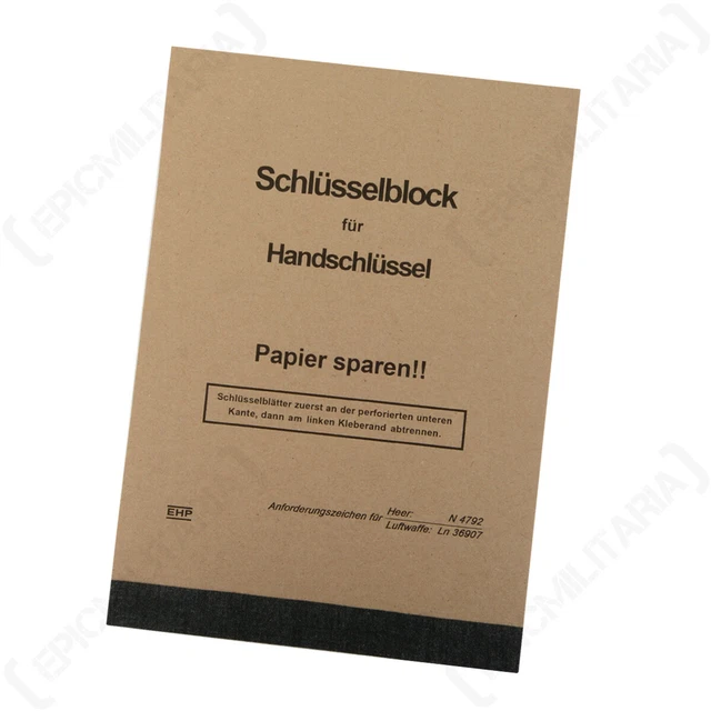 WW2 GERMAN MAP Tracing Book - 25 Page Military Army Soldiers Notebook ...