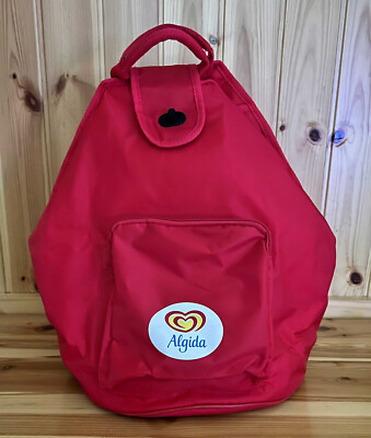 BORSA TERMICA ALGIDA Zaino Termico Promozionale Gelati Algida Primi ...