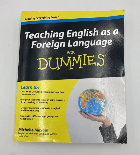 TEACHING ENGLISH AS a Foreign Language for Dummies (Paperback or ...