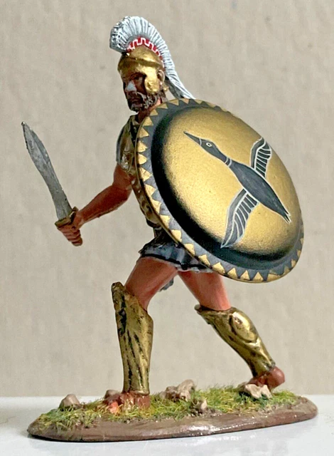 FIRST LEGION GREEK Hoplite with Brass Armour/Chalcis Helmet AG014 World ...