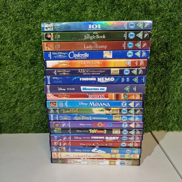 DISNEY DVD ANIMATED Bundle x 19 Kids Films Some Classics & Collectors ...