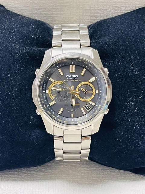 CASIO LINEAGE LIW M610TDS Radio Wave Solar Titanium Operational s £91. ...
