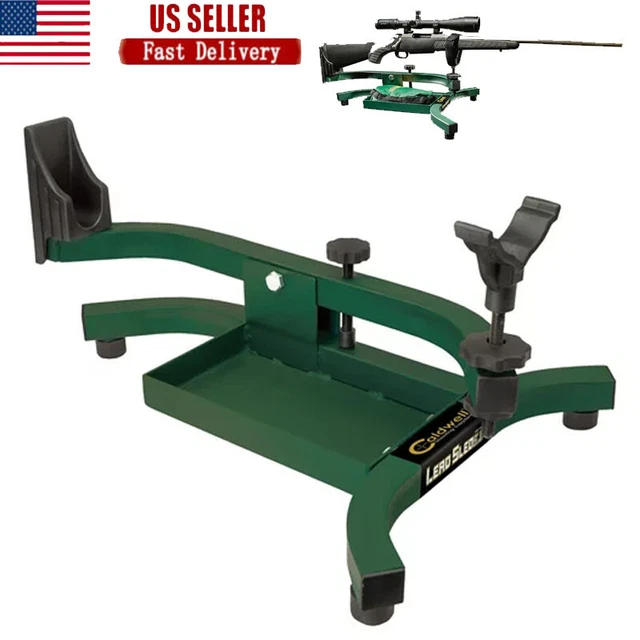 STEEL SHOOTING RIFLE Bench Rests Heavy-Duty Sighting Gun Stand Range ...