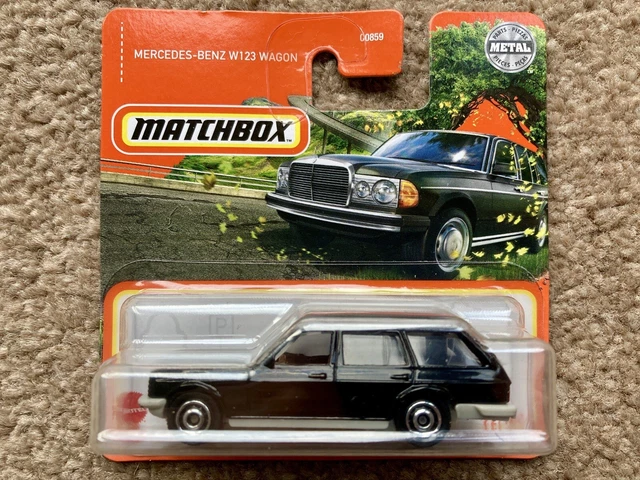 MATCHBOX MERCEDES-BENZ W123 Wagon/estate. 1980. 2022 model Black. New ...