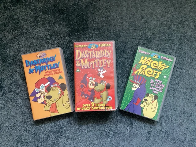 WACKY RACES AND Dastardly and Muttley VHS Bundle Of 3 £13.20 - PicClick UK
