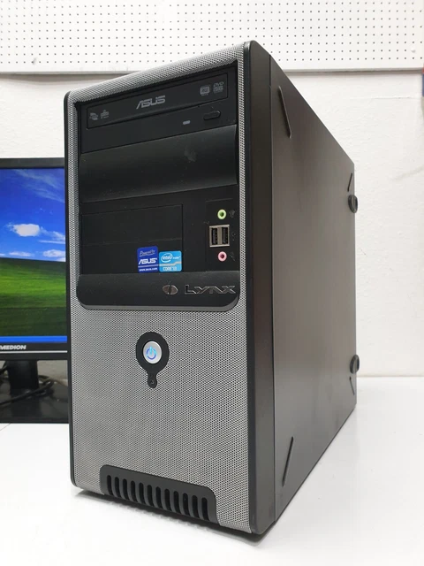 LYNX ASUS P8Q77-M Gamer Windows XP HD PC Computer i3 3,40GHz HD 500GB ...