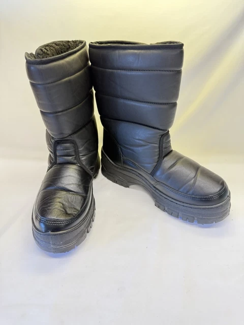 WFS BLACK WATERPROOF Insulated Winter Snow Hunting Boots Mens Size 10 £ ...