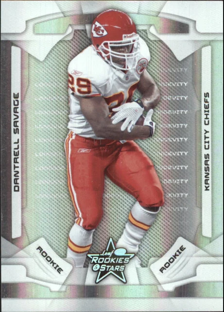 CARTE HOLOFOIL PARALLÈLE 2008 Rookies & Stars longévity #130 Dantrell Savage EUR 7,99 - PicClick FR