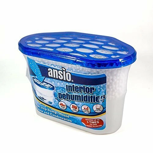 ANSIO 500ML DEHUMIDIFIER for Damp, Condensation Remover Moisture ...