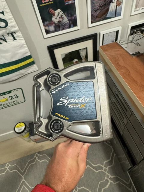 TAYLORMADE SPIDER TOUR X Proto Putter Scottie Scheffler RH 34" NUOVO ⛳️ ...