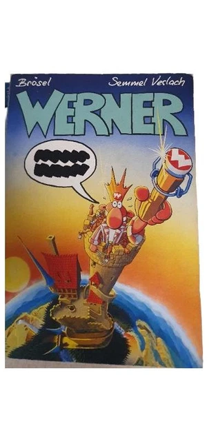 WERNER COMIC BRÖSEL Libro Tascabile Semmel Verlach Cult EUR 9,95 ...
