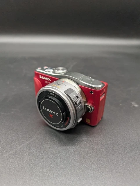 PANASONIC DMC-GF6 MIRRORLESS Camera Red Tested Excellent Condition $551 ...