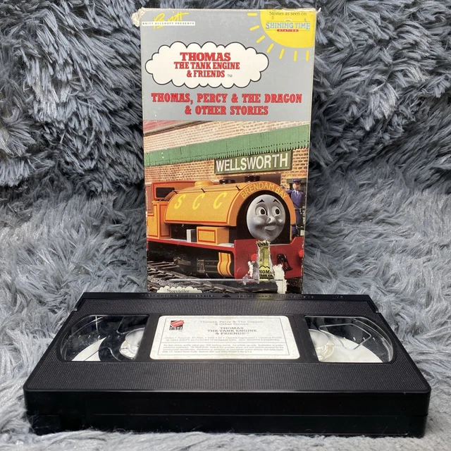 THOMAS THE TANK Engine & Friends - Thomas, Percy & The Dragon VHS 1993 ...