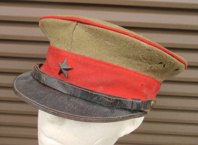 ANTIQUE IMPERIAL JAPANESE Army Type 45 Cap - 1922 Taisho Era Military ...