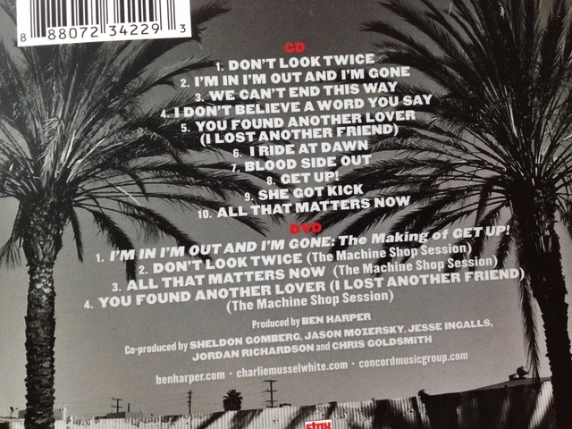 CHARLIE MUSSELWHITE/BEN HARPER-DON'T look twice/you found another lover ...