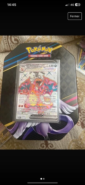 CARTE POKÉMON DRACAUFEU Ex Promo 056 Flammes Obsidiennes EV3 - Carte Promo EUR 25,00 - PicClick FR
