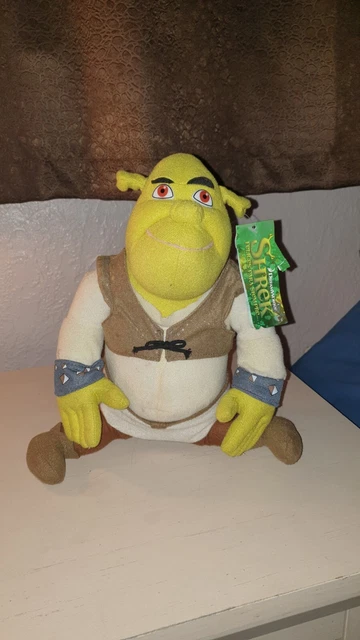 VINTAGE SHREK ANIMAL Teddy Plush Rare Dreamworks Shrek New With Tags £ ...