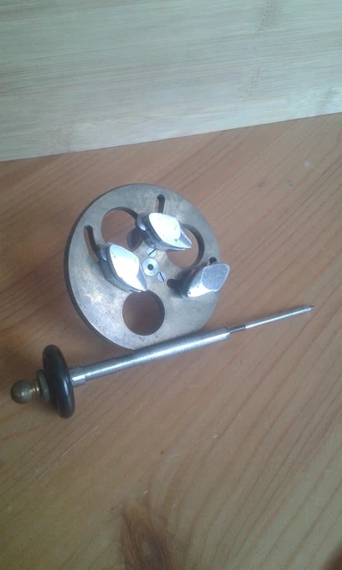 UHRMACHERDREHBANK LORCH 6MM Planscheibe Watchmakers lathe mandril EUR ...