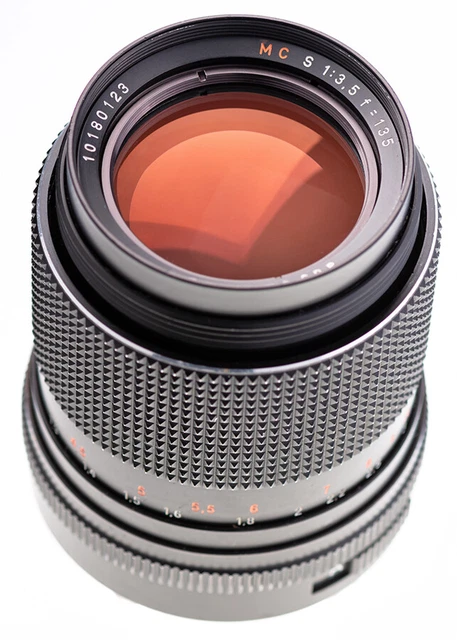 CARL ZEISS MC Sonnar 135 MM F 3,5 Tested Sn: 1018012 Top Prime Lens ...