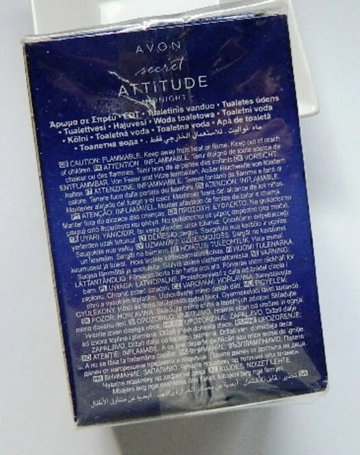 WODA TOALETOWA AVON Secret Attitude Midnight 50ml Unikat EUR 31,30 ...