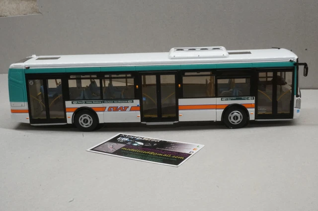 IVECO CITELIS RATP Irisbus Norev 1/43 Bus Coach EUR 118,00 - PicClick IT