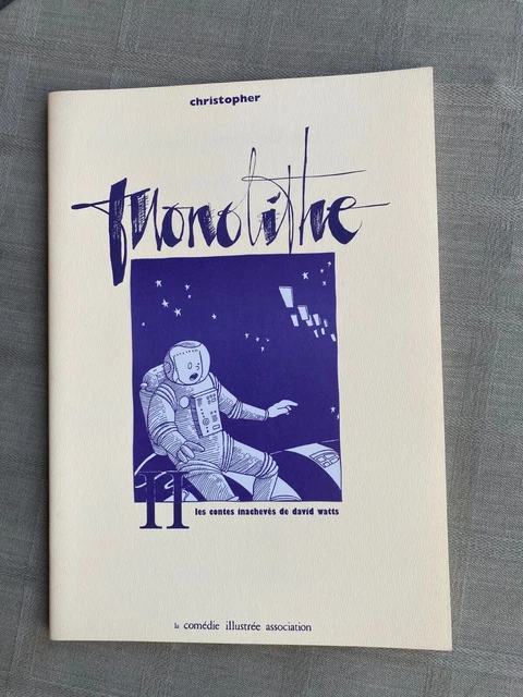 CHRISTOPHER LES CONTES Inachevés De David Watts T5 Monolithe 2 Eo En ...